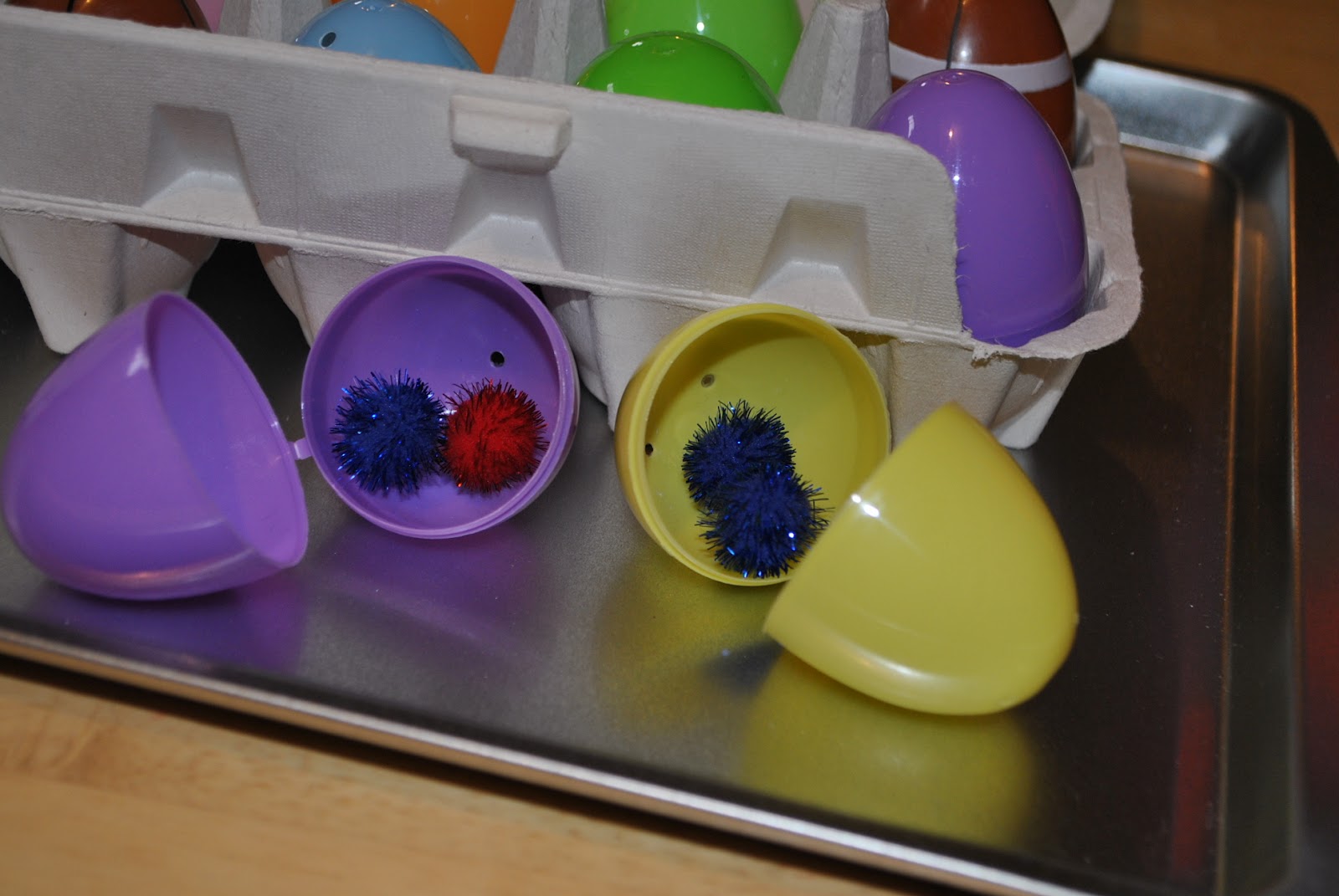 The Iowa Farmer's Wife: Sensory Play: Sound Eggs