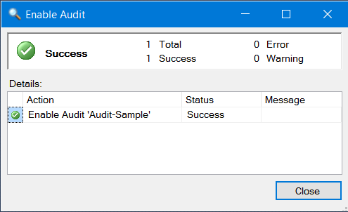 Create Audit Log For SQL Server