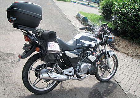 THUNDER 125 KHAS GAYA TOURING | Kumpulan Modifikasi Motor | Info Terbaru