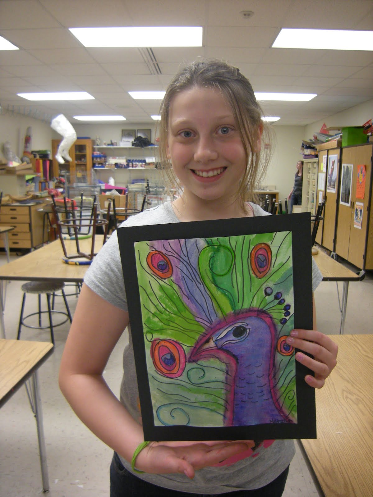 Tart--Teaching Art with Attitude: Peacock's Are Amazing