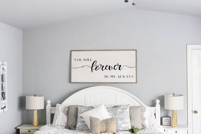 DIY Extra Large Wood Sign | For the Joy of Life.