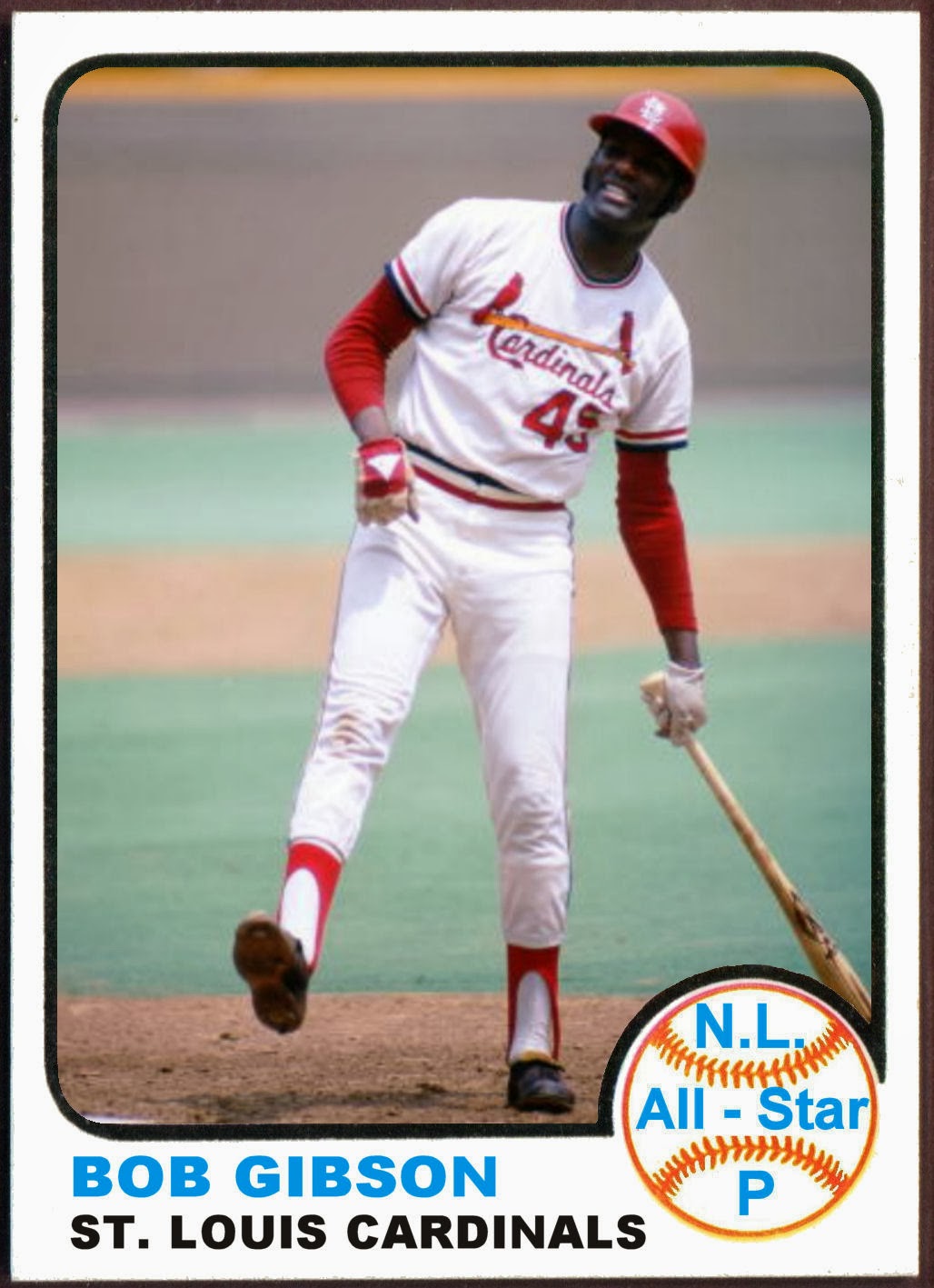 Cards That Never Were: 1973 Topps All Star Cards : National League Battery