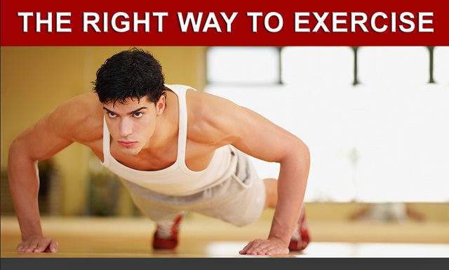 The Right Way To Exercise #infographic - Visualistan