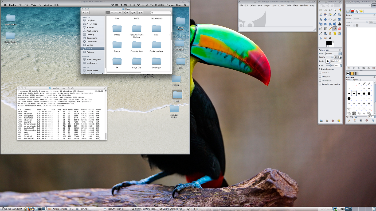 Solaris Desktop: OpenIndiana workstation, OI_151 a year later