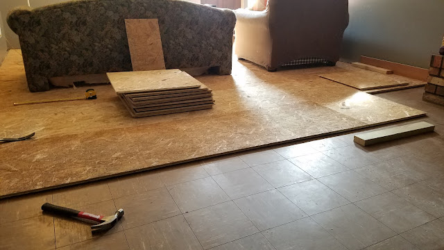 DRICore Subflooring Installation - Steve's DIY Shack