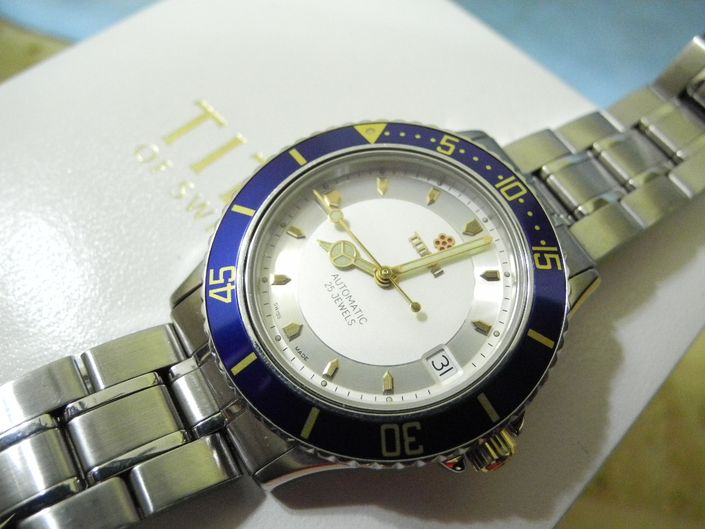 Koleksi Qistina Vintage Watches: TITONI AIRMASTER $OLD...