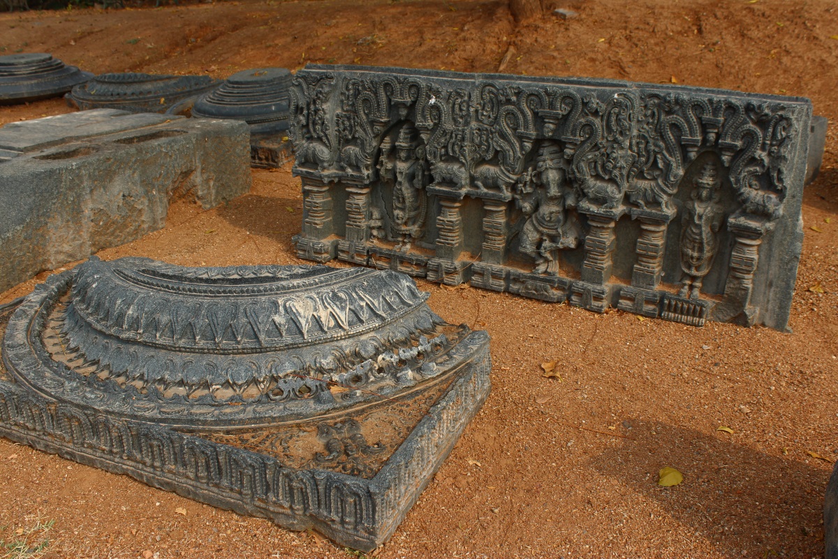Journeys across Karnataka: Kakatiya sculptures at Warangal fort