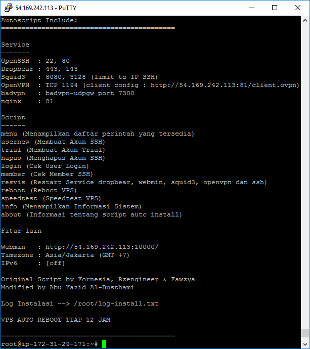 Script Auto Install SSH & OpenVPN untuk VPS Debian 7 32 Bit & 64 Bit ... Script Auto Install SSH & OpenVPN untuk VPS Debian 7 32 Bit & 64 Bit ...