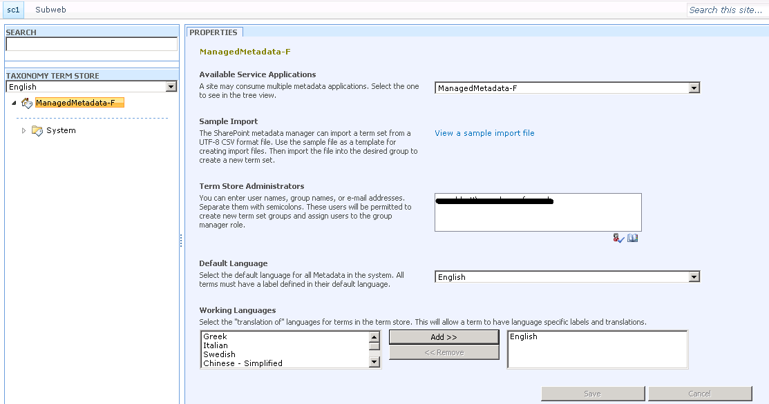 SharePoint PitStop: Creating Managed Metadata Group, Term Set and Terms