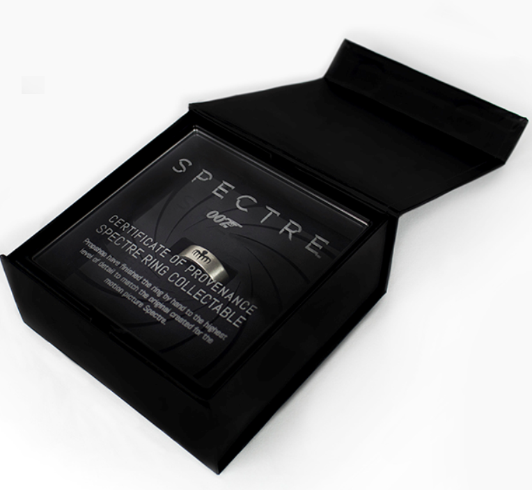 007 TRAVELERS: The iconic silver SPECTRE ring is now available