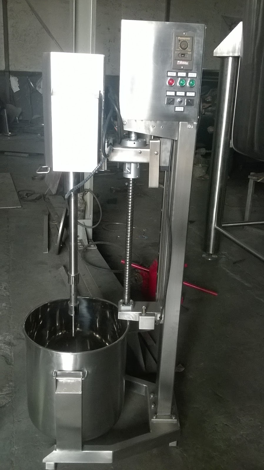 MESIN FARMASI: MESIN PRE MIXING