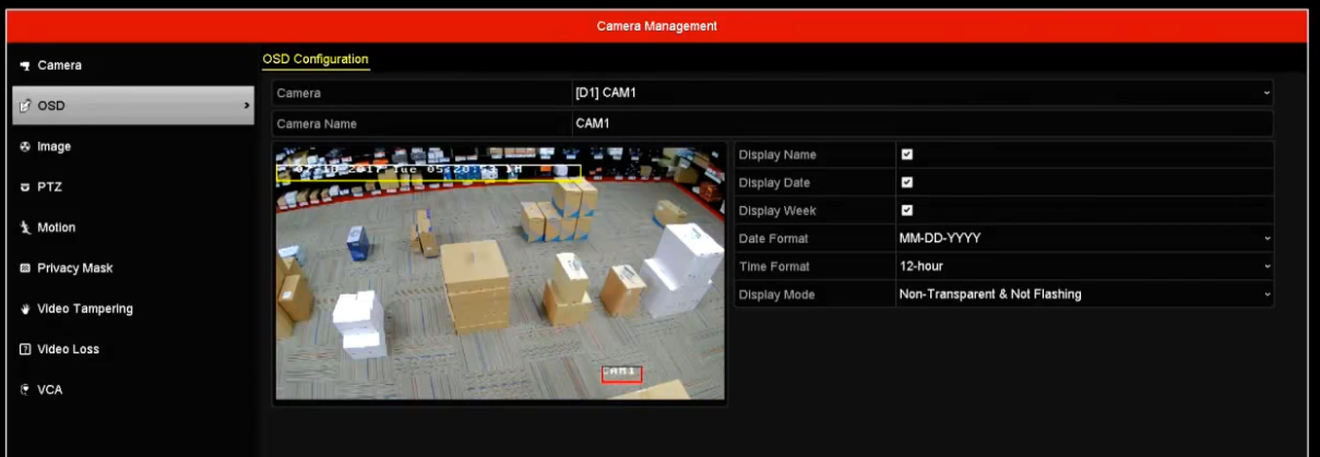 How to change camera name on Hikvision NVR/DVR or IP camera ...