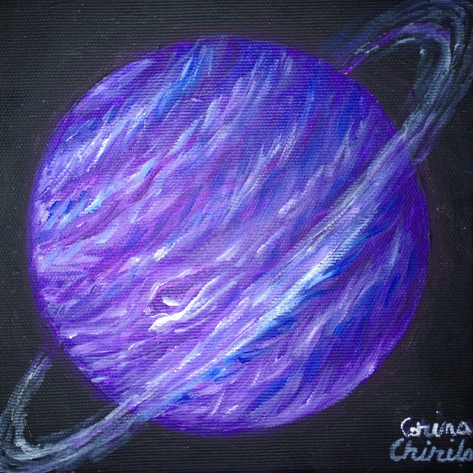 The space paintings of Corina Chirila: august 2015