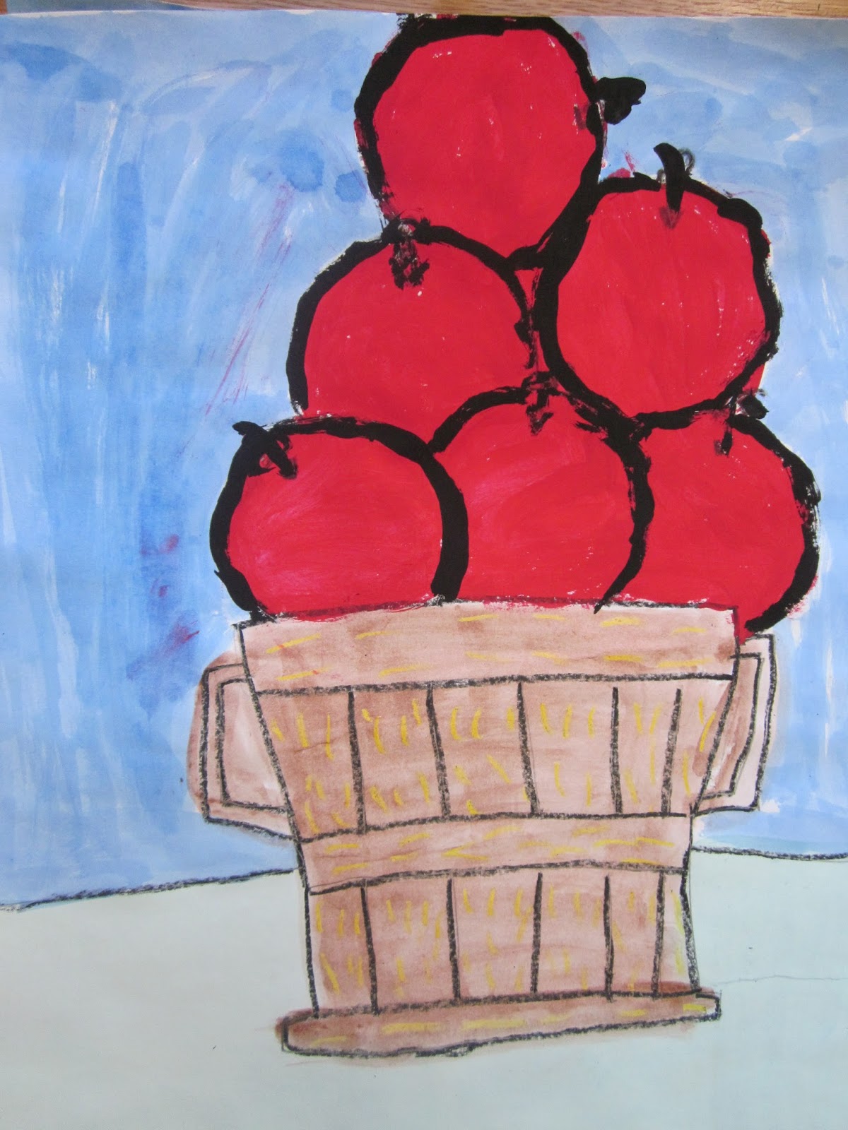 The Art Teacher's Closet: Apple Baskets