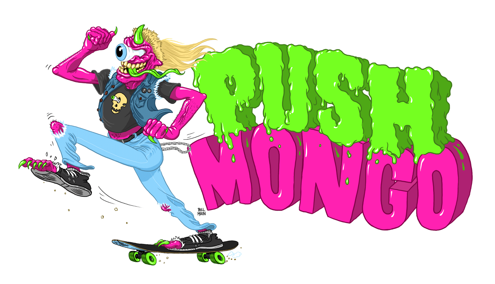 Bill Main Illustration: Mongo the front pushing freak