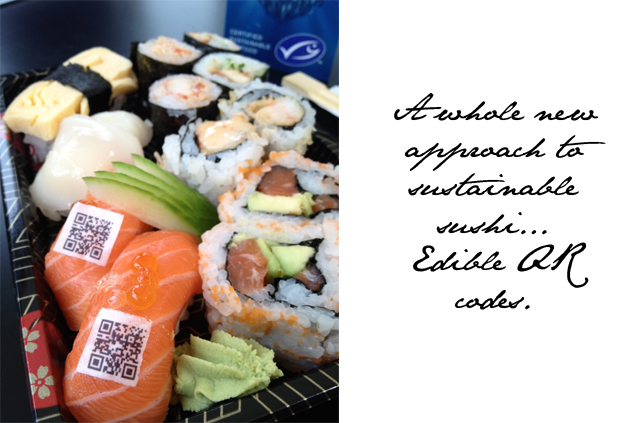 Eating the world’s first QR-code sushi at Frieze Art Fair - Emily Jane ...