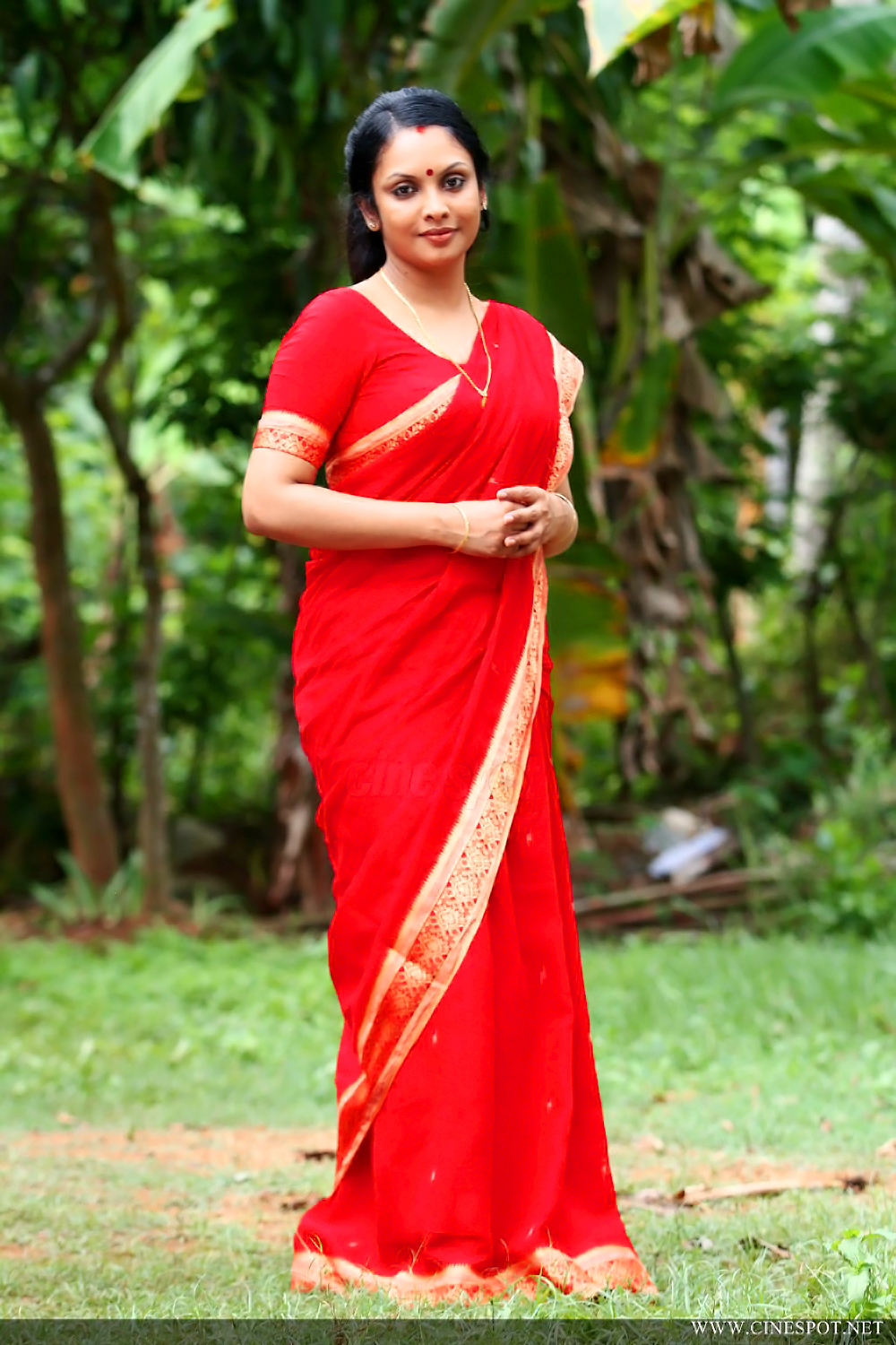 Jyothirmayi In Saree