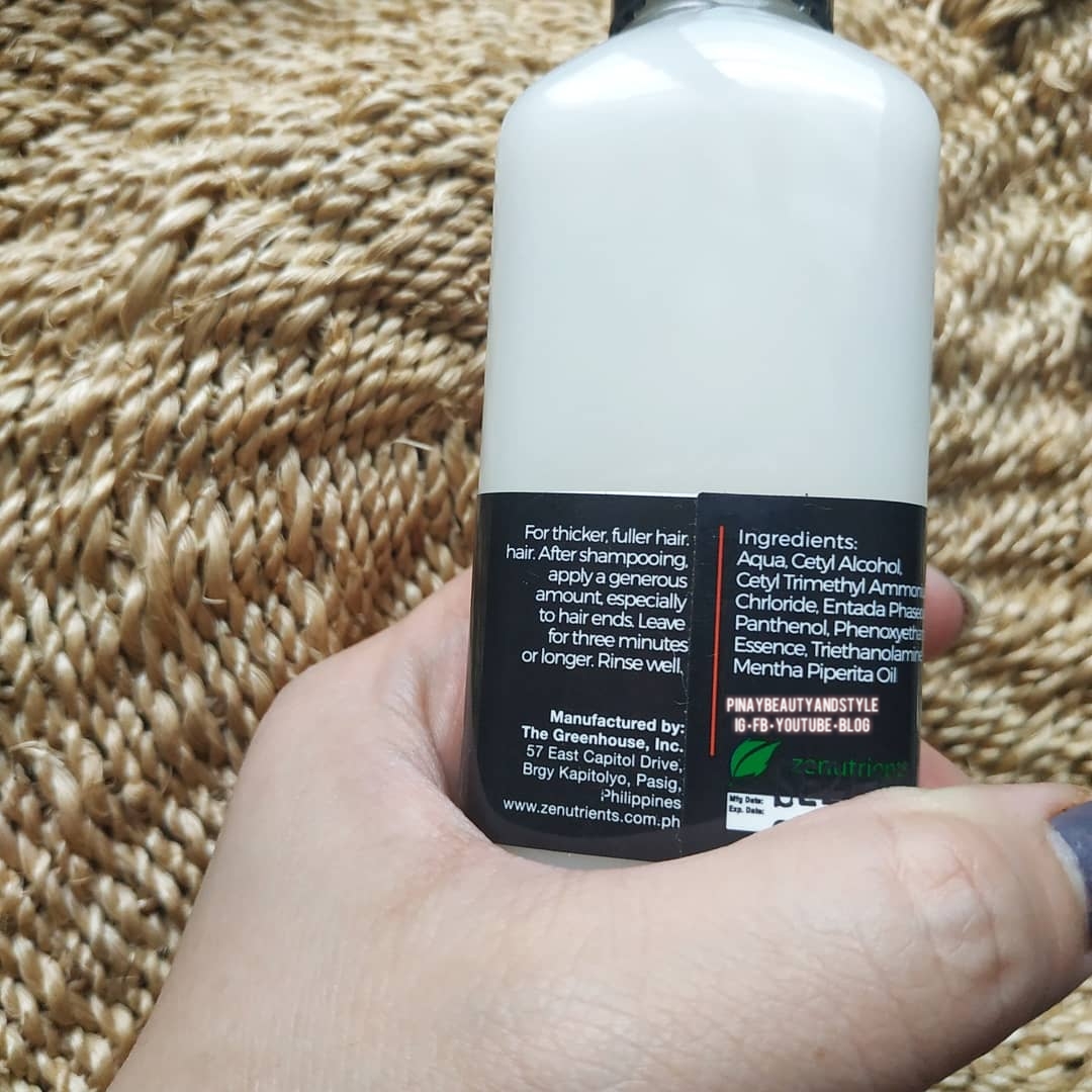 Zenutrients Gugo Strengthening Shampoo and Conditioner Review | Pinay ...