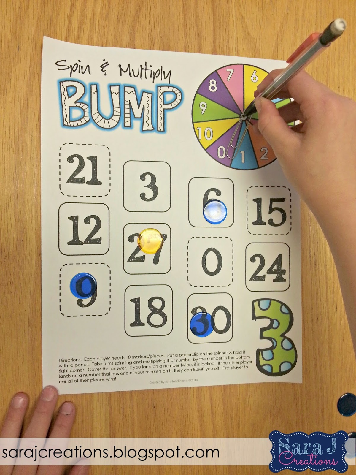 Practicing Multiplication Facts With Games Sara J Creations practicing-multiplication-facts-with-games-sara-j-creations