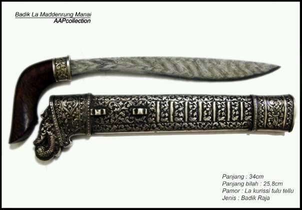 Senjata Khas Orang Bugis ~ PUTRA SAWITTO