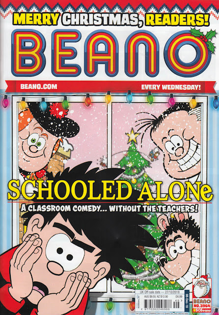 BLIMEY! The Blog of British Comics: The Christmas BEANO (2018)