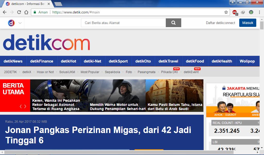 KaharZ: cara melakukan registrasi dan memposting artikel di detik.com ...