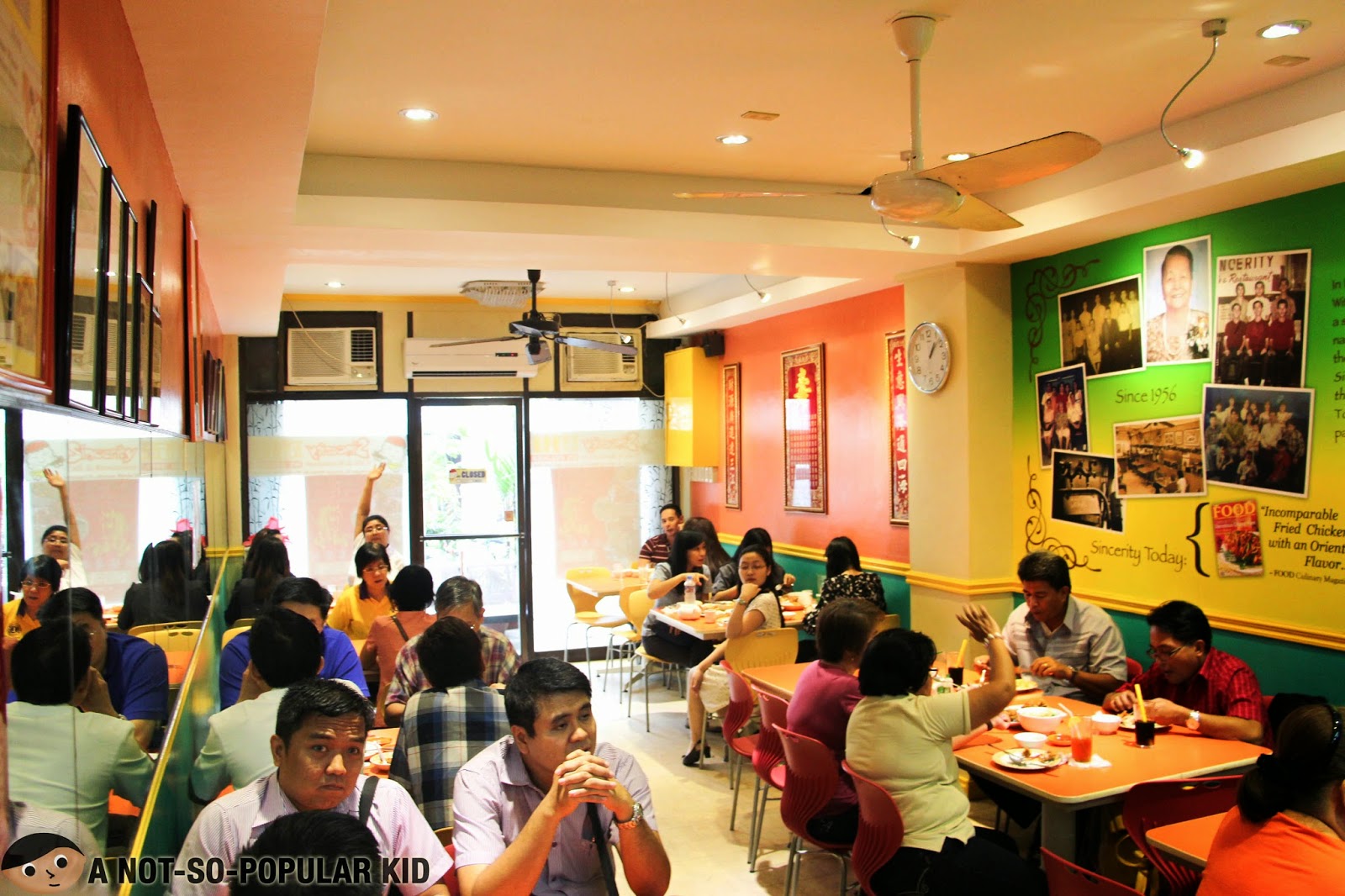 Sincerity Restaurant and Cafe in Binondo, Chinatown of Manila - A Not ...