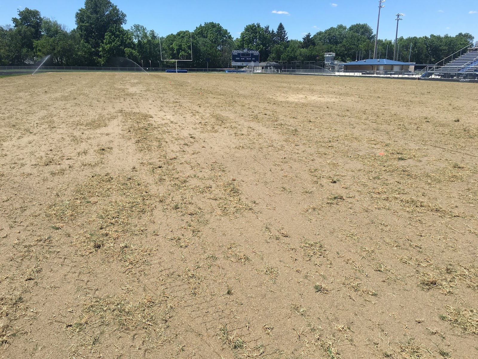 Smart Turf: Lafayette Central Catholic - Sand Channel Drainage ...