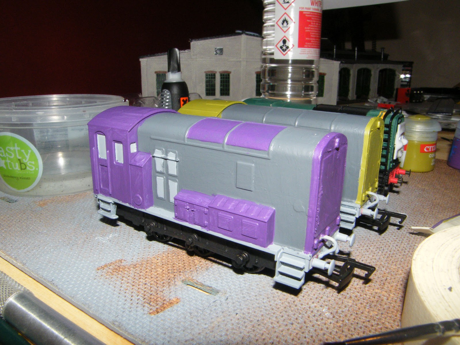 The World of Thomas The Tank Engine Modelling: Splatter & Dodge Project ...