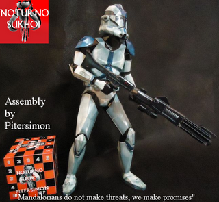 Star Wars: Clone Commander Appo Papercraft | Papercraft Paradise ...