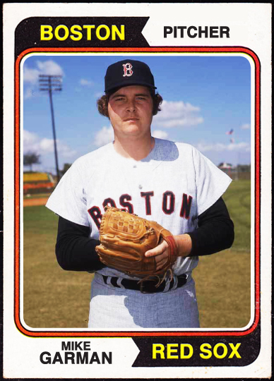 WHEN TOPPS HAD (BASE)BALLS!: NOT REALLY MISSING IN ACTION- 1974 MIKE GARMAN