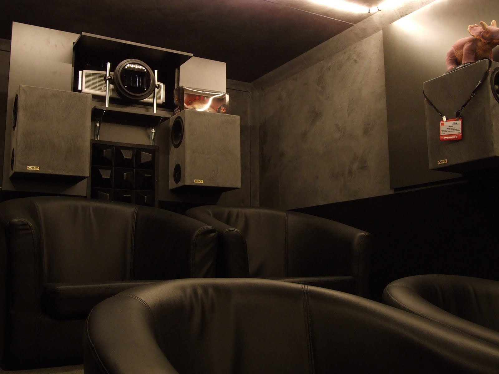 Cinematic Audio Visual eXperience: A Room In A Room
