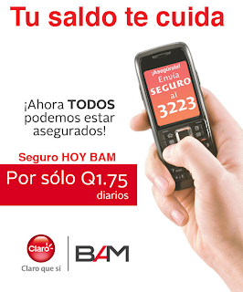 Claro: Seguro hoy BAM/CLARO