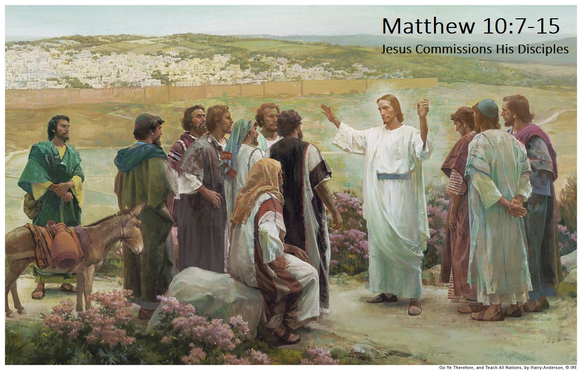 "Beads of Joy" by RosaryManJim: Jesus Commissions His Disciples