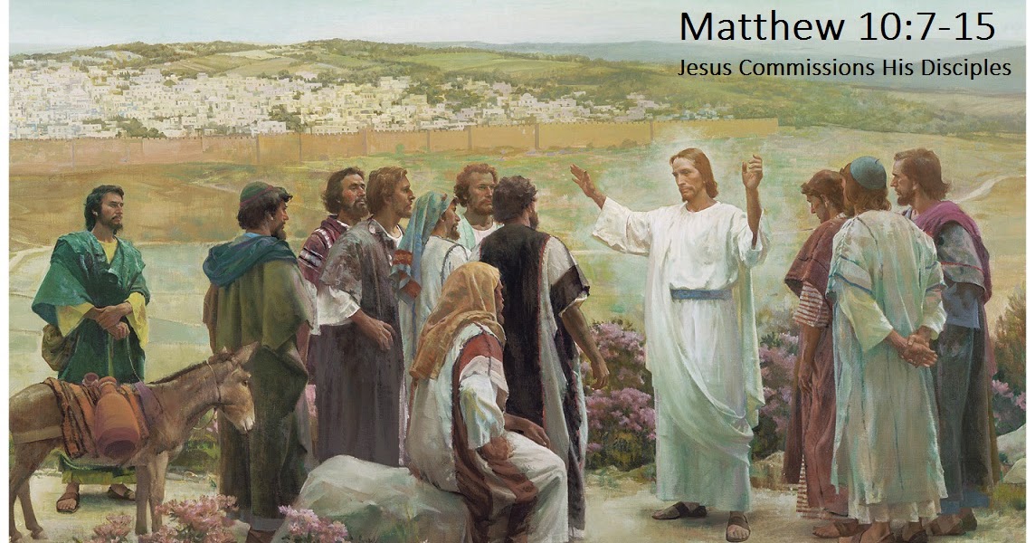 "Beads of Joy" by RosaryManJim: Jesus Commissions His Disciples