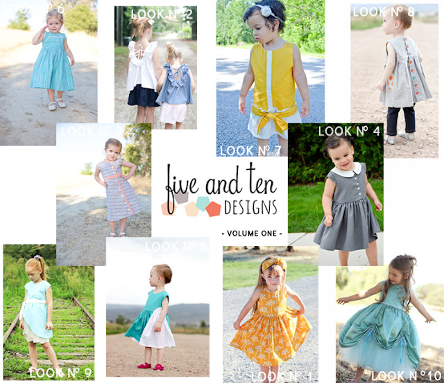 5 and 10 designs e-book launch!