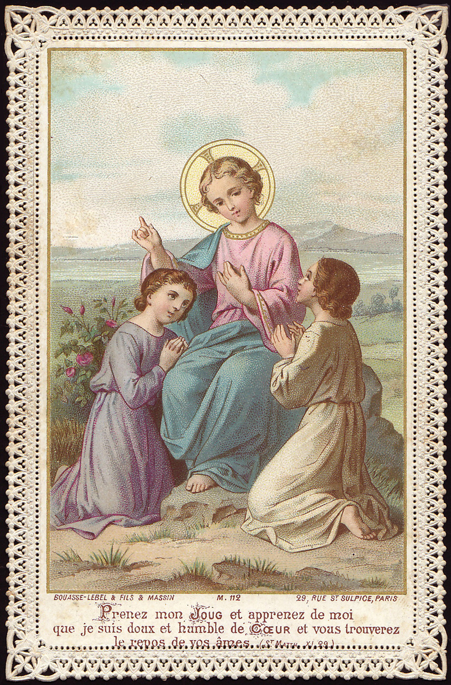 Holy Cards for Children: Learn from Me