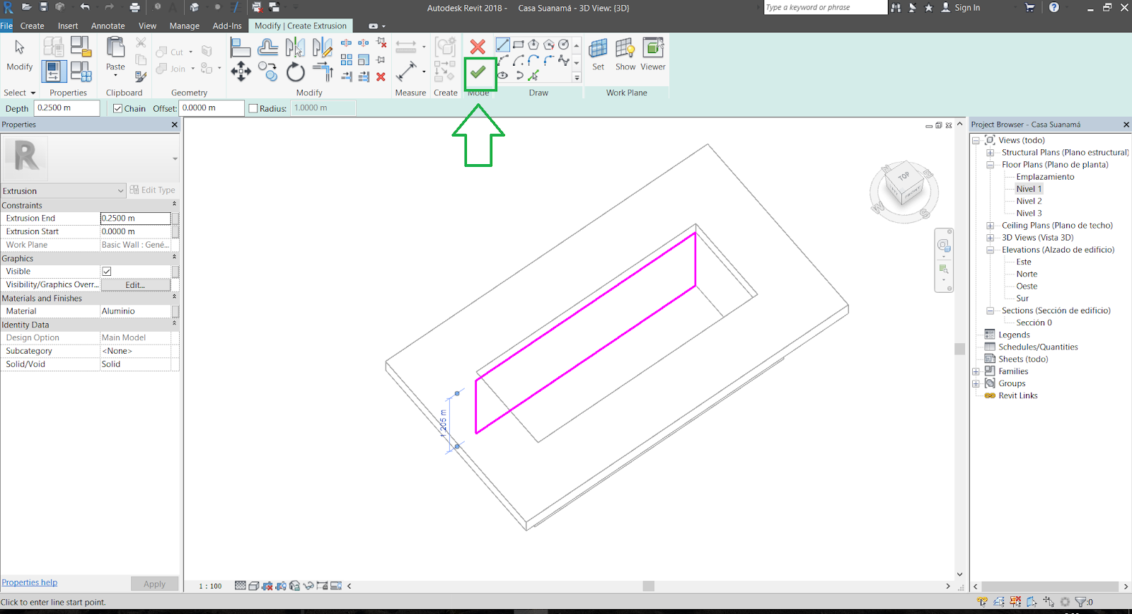 CÓMO CREAR PISCINA POR MODEL IN-PLACE EN REVIT ~ BIM_PROG