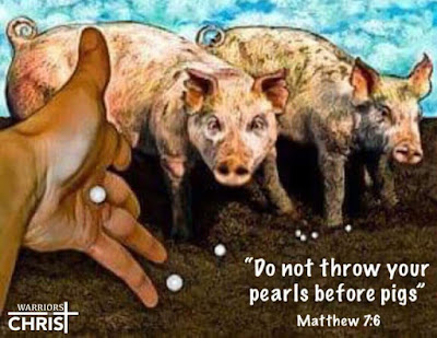 Understanding What It Means Not to Cast Your Pearls Before Pigs