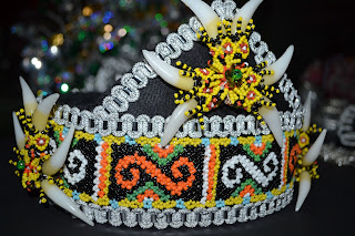 PING HAP -traditional and culture: Woman Hat of Orang Ulu