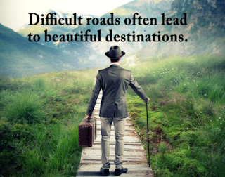 Success Vs Obstacles: Difficult Roads Often Lead to Beautiful Destinations
