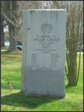 Jacob Stroup Family: HISTORY OF THE JACOB STROUP MONUMENT