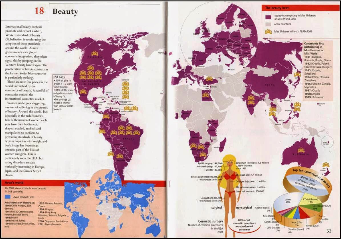 GIS Research and Map Collection: Miss Universe Pageant Maps Available ...
