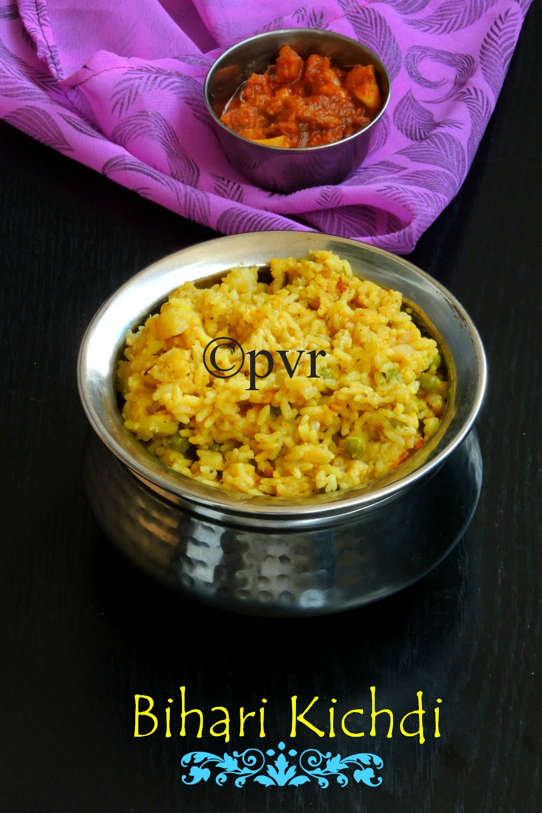 Priya's Versatile Recipes: Bihari Kichdi - Bihar Special