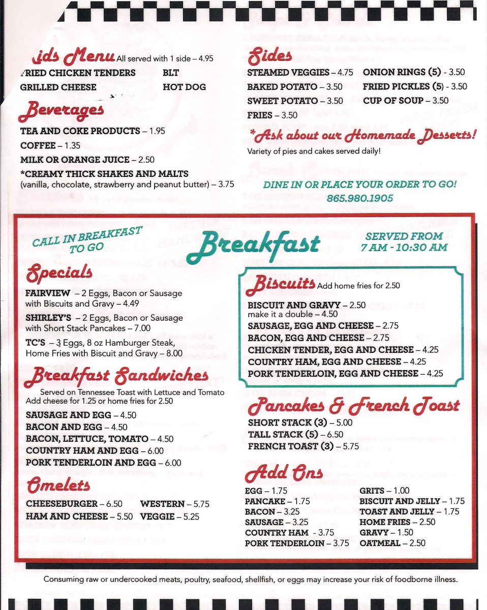 That Food Guy: TC's Grill - Maryville, Tennessee