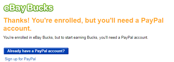 eBay Bucks Rewards Program 简介