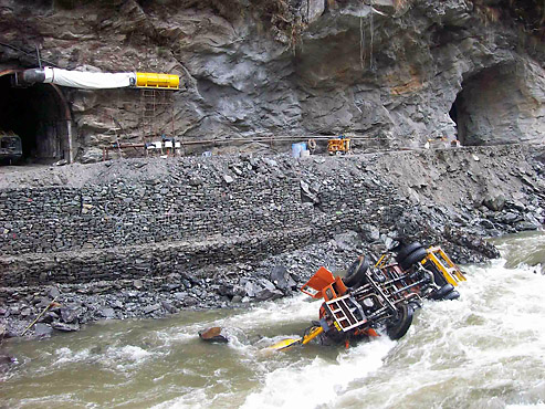 THE SIKKIM TIMES: Flashflood washes away equipments from Dikchu Hydro ...
