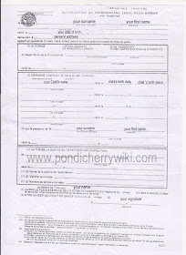 Puducherry Informations: Translating your French documents and filling ...