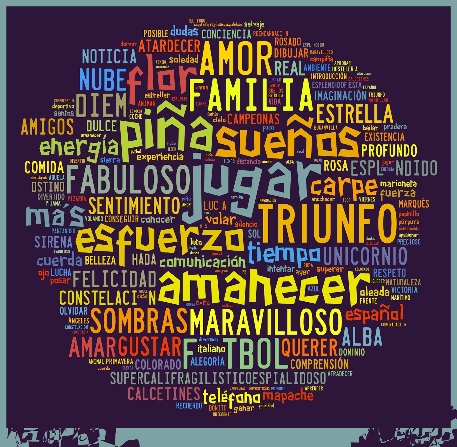 palabras en el aula: PALABRAS QUE NOS GUSTAN, MICRORRELATOS QUE SORPRENDEN