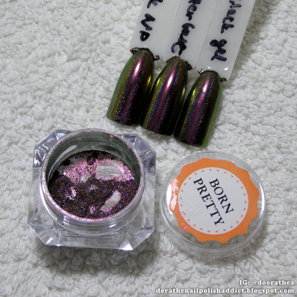 Dóra, The Nail Polish Addict: Born Pretty Store Peacock Chameleon Holo ...